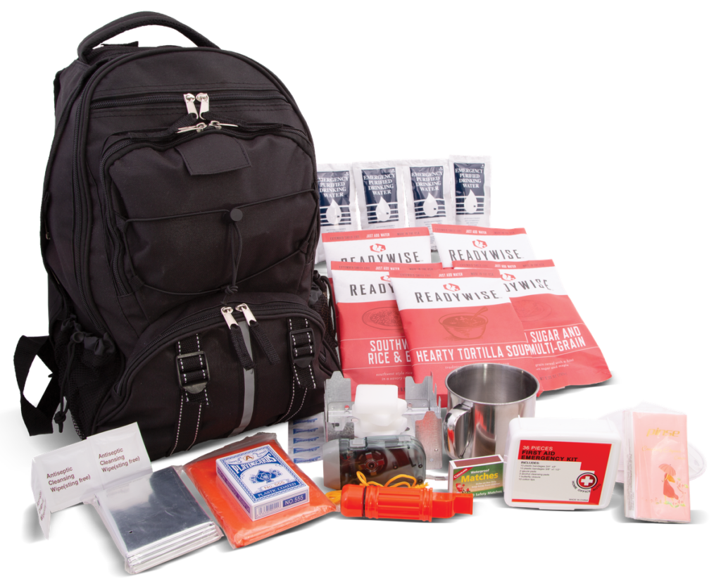 Survival Backpack (Black) - Valiant Outfitters, LLC